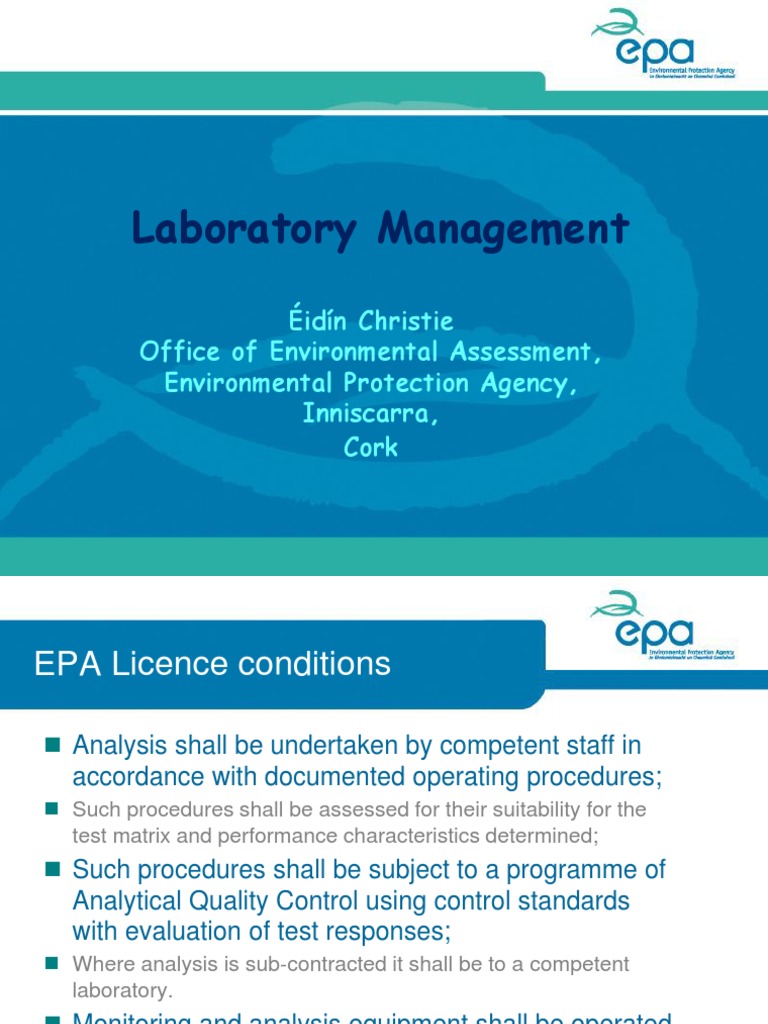 Laboratory Management | PDF