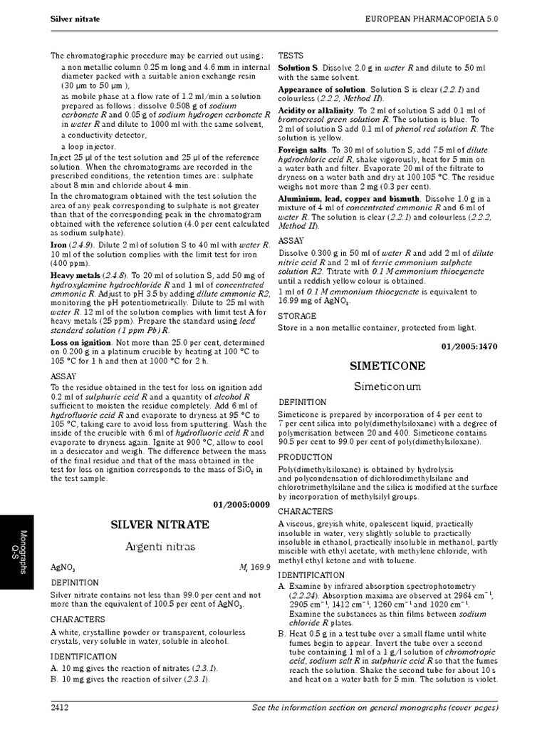 Simeticone | Solubility | Solution
