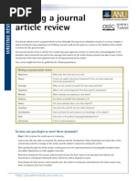 How-to-Write-a-Journal-Article - Review-APA-Style (Modified) | PDF ...