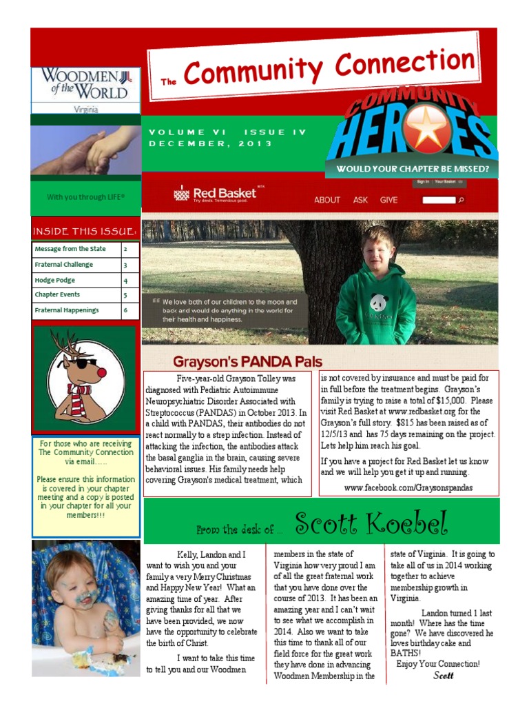 The Community Connection December 2013 | PDF | Financial Statement