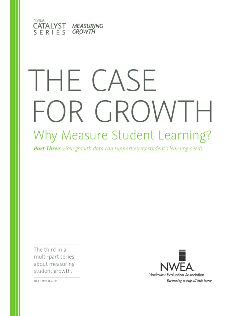 The Case For Growth: Why Measure Student Learning? | PDF | Shape ...