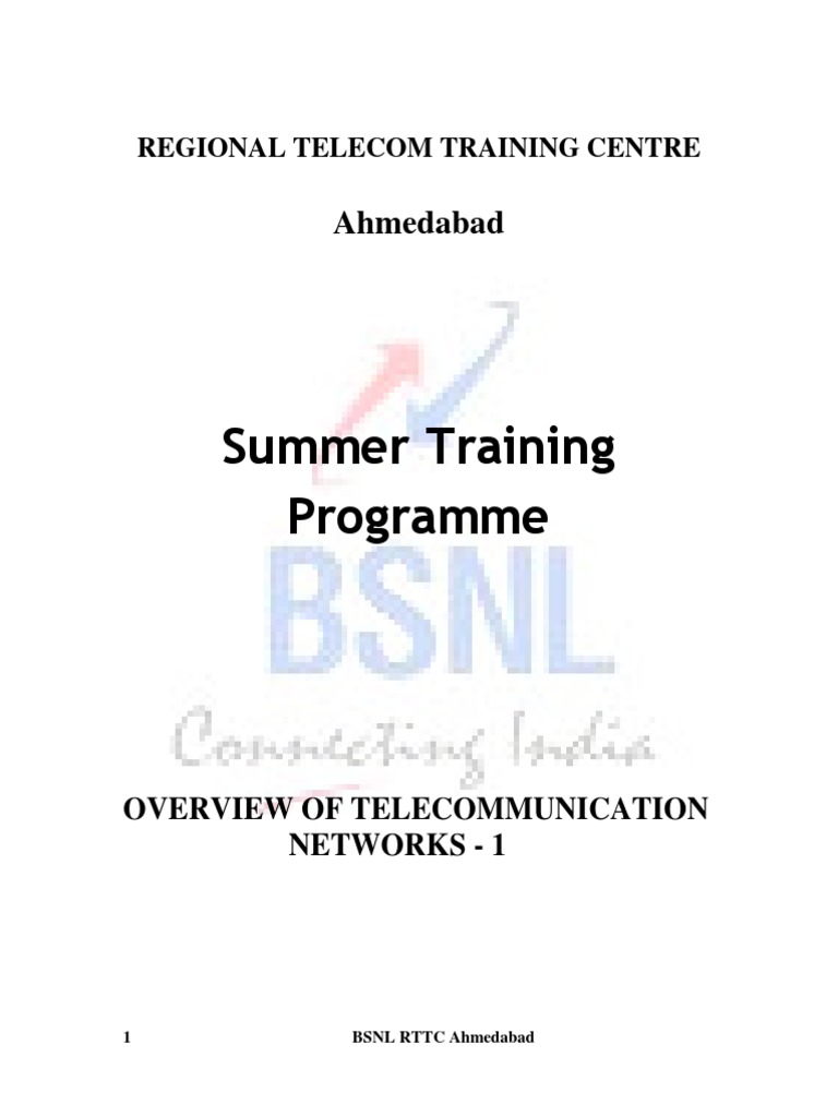 Overview of Telecom - Network I | PDF | Telephone Exchange ...