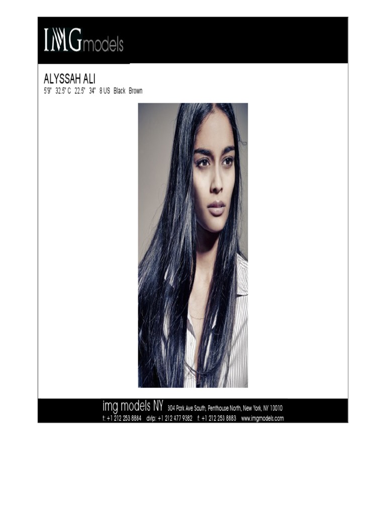 Alyssah Ali Img Models | PDF