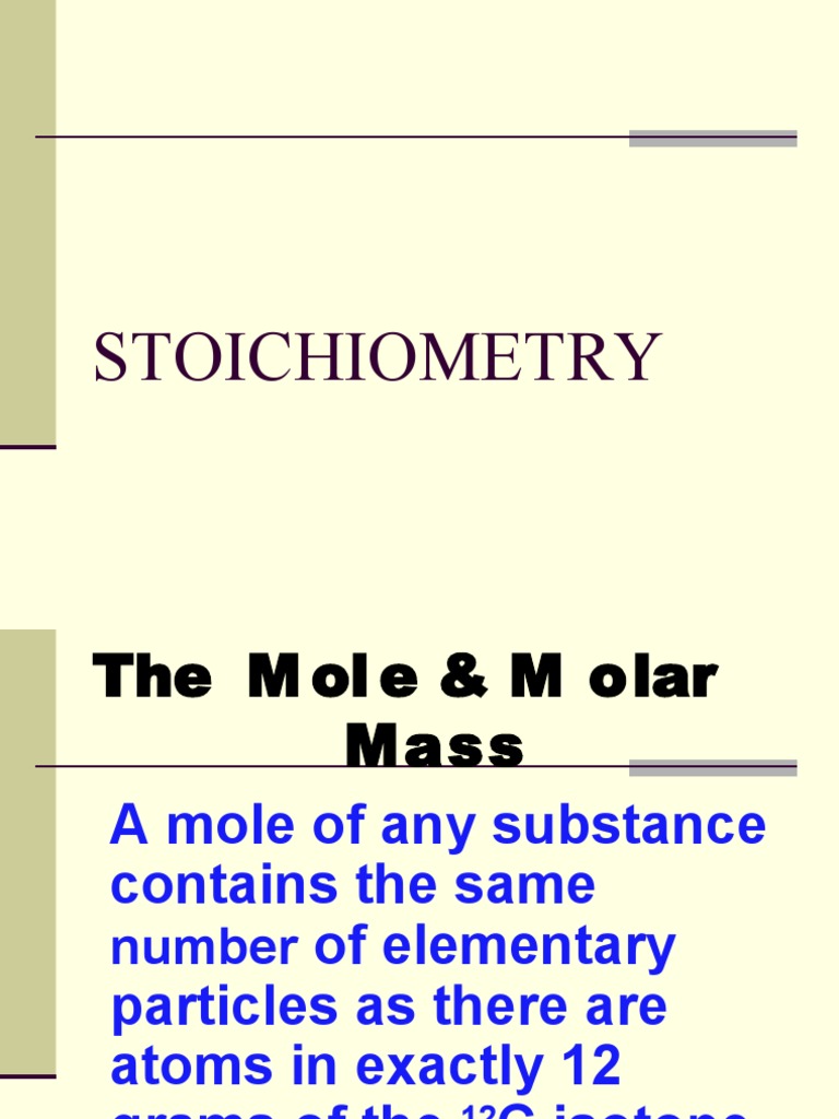 Understanding Moles and Molar Mass | PDF | Mole (Unit) | Quantity