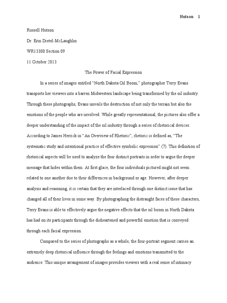 Rhetorical Analysis Essay Photography | PDF | Framing (Social Sciences ...
