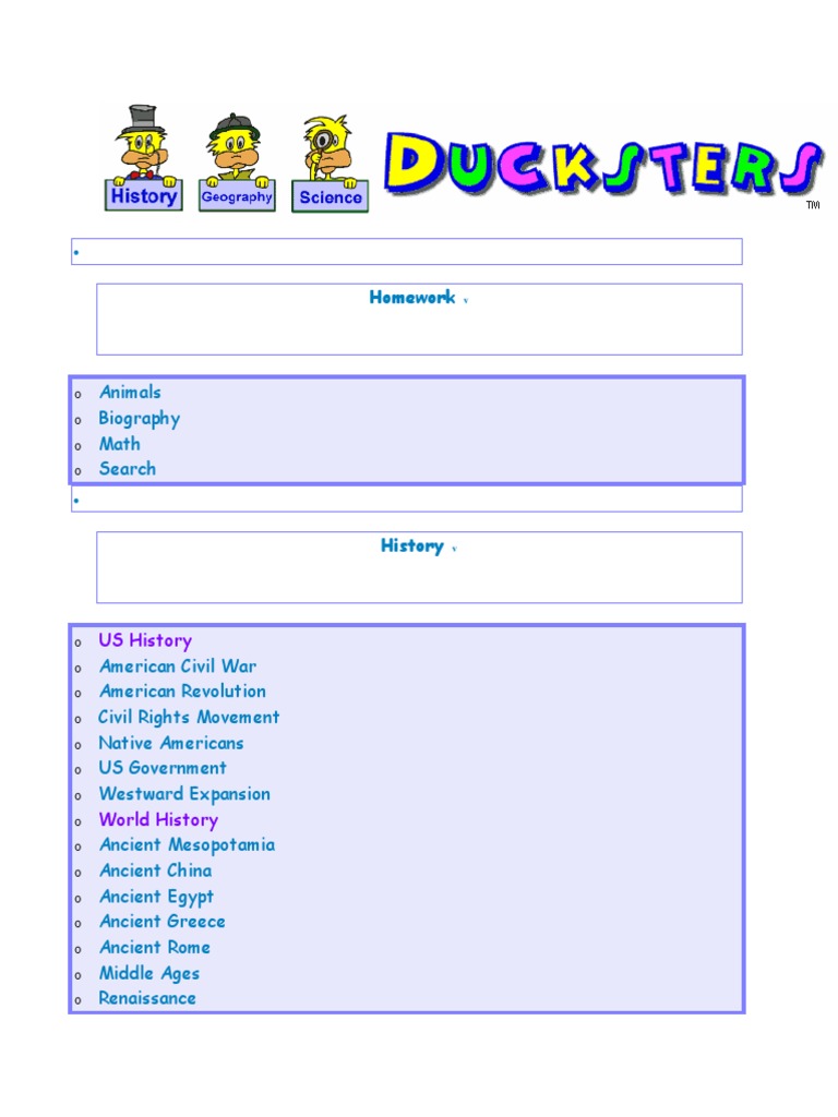 Ducksters | PDF | Franks | Middle Ages
