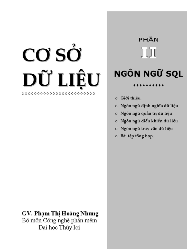 02 Ngon Ngu SQL | PDF