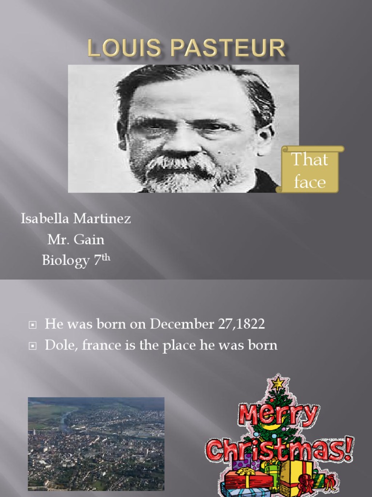 Louis Pasteur: Early Life and Education | PDF