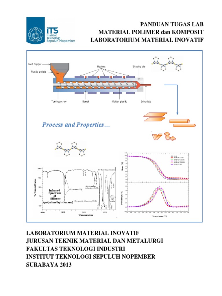 Buku Panduan Tugas Lab. Material Polimer Dan Komposit | PDF