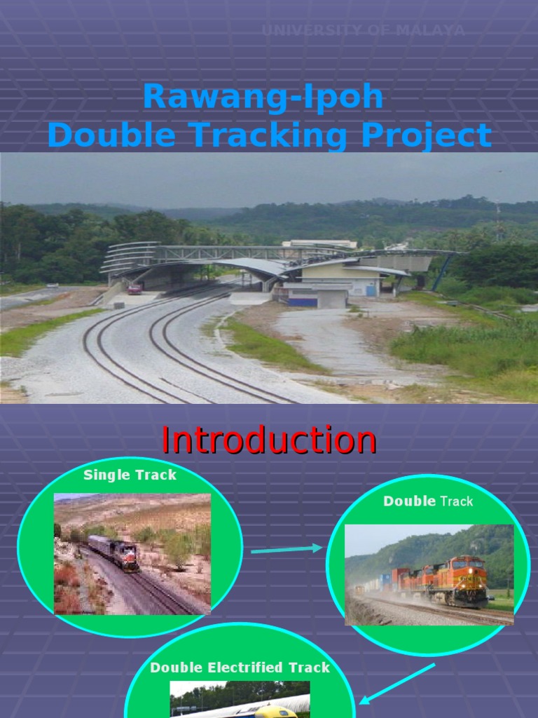 Double Track Railway | PDF | Track (Rail Transport) | Rail Transport