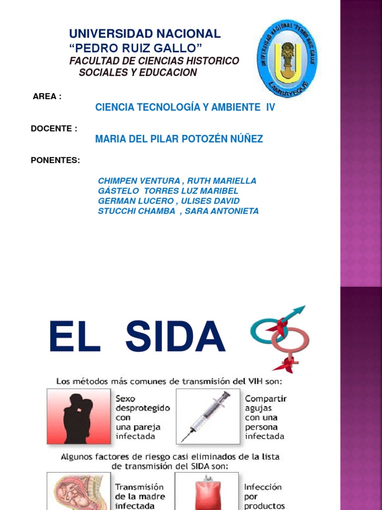 El Sida Diapositivas | Descargar gratis PDF | VIH / SIDA | Sistema inmune