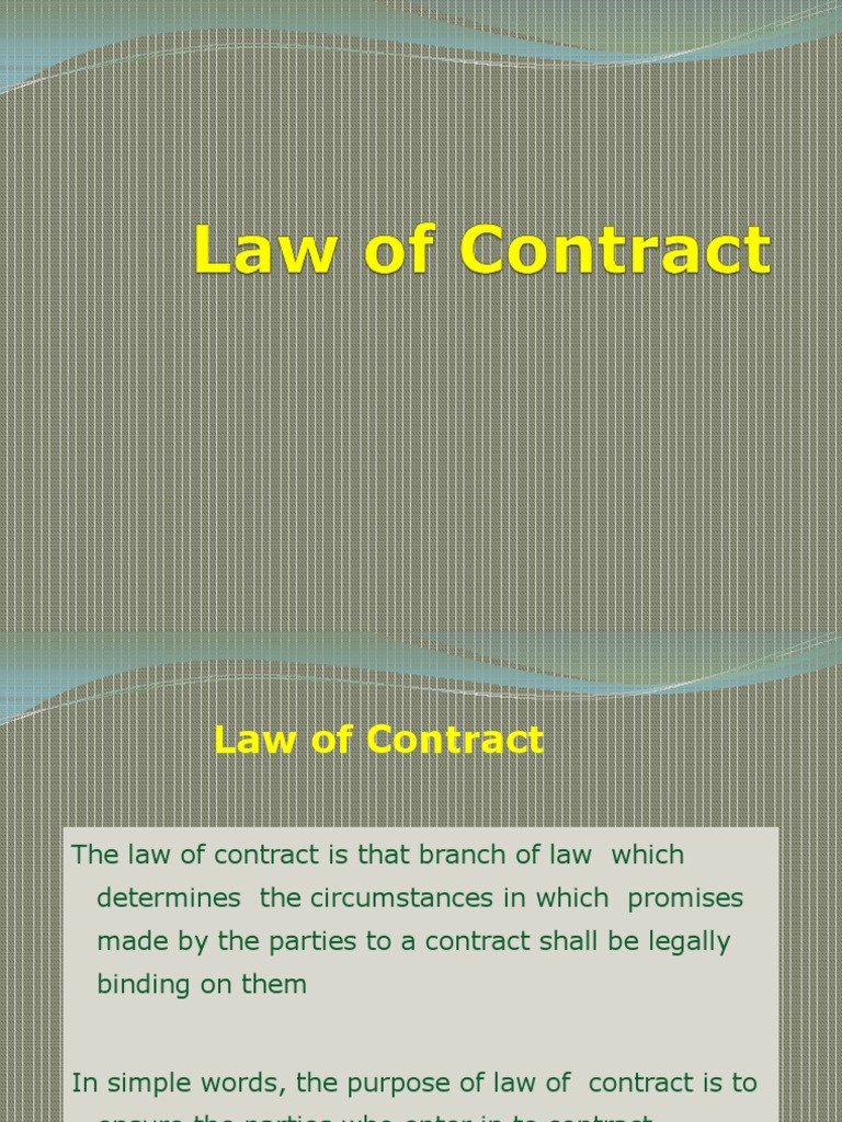 Essentials of Contract Formation | PDF | Offer And Acceptance ...