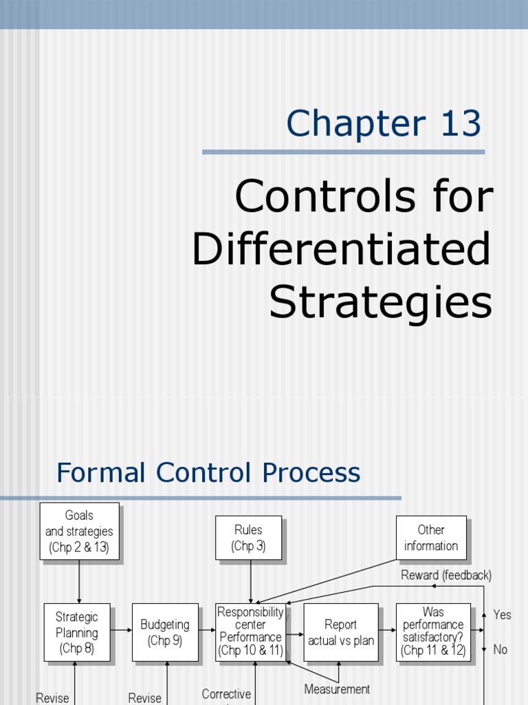 Controls for Differentiation Strategies | PDF | Strategic Management ...