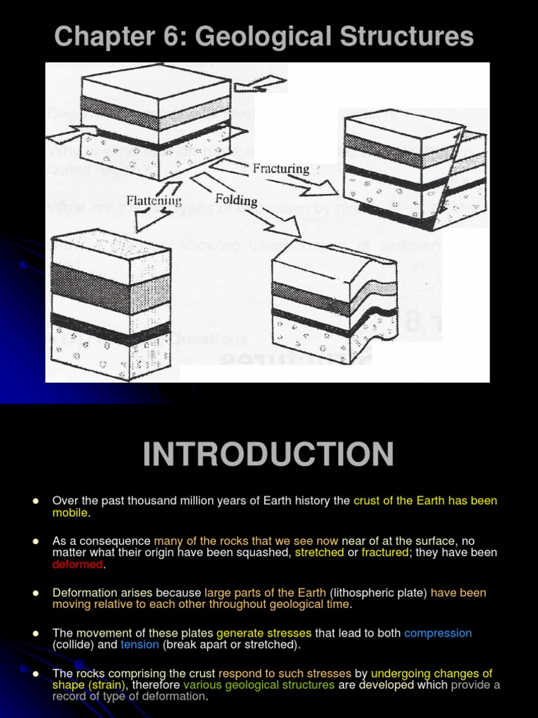 Chapter 6 - Geological Structures | PDF