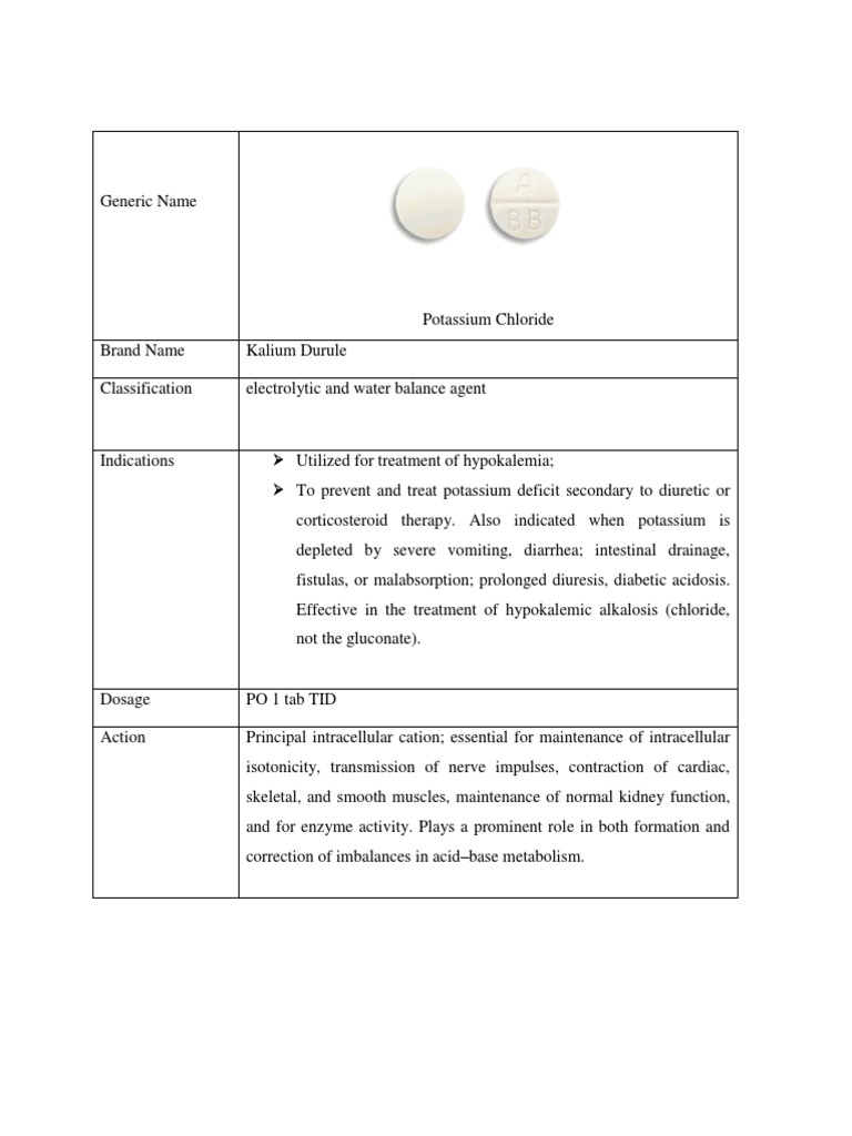 ancog-KALIUM DURULE | PDF | Medical Specialties | Clinical Medicine