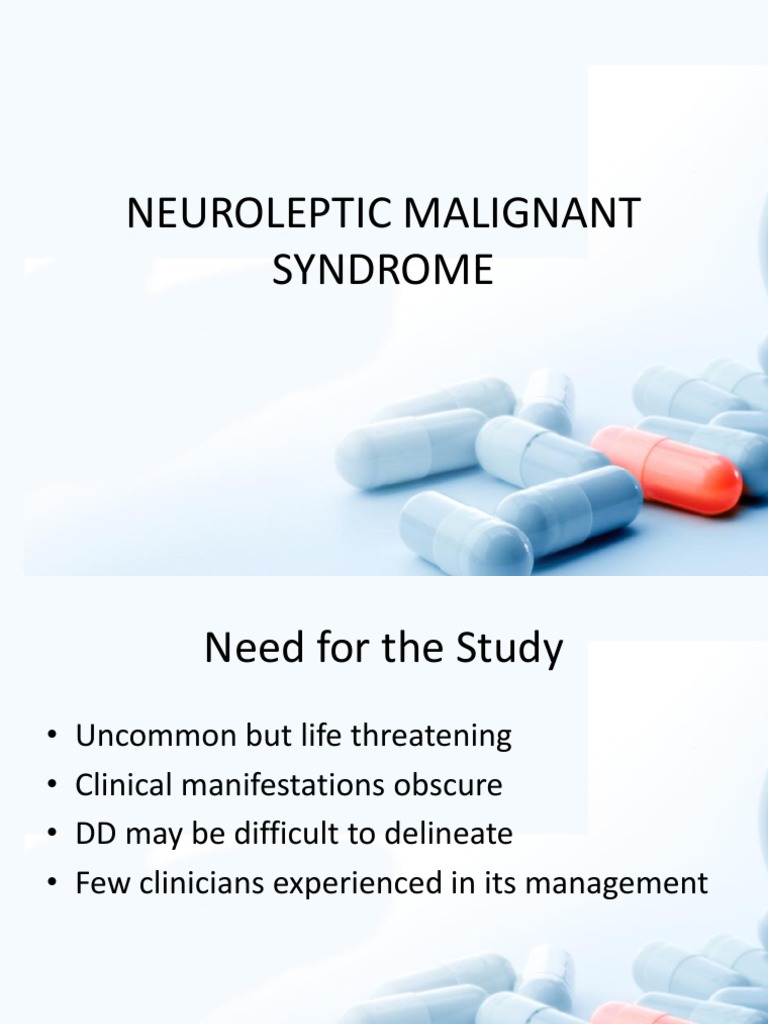 Neuroleptic Malignant Syndrome | Antipsychotic | Drugs