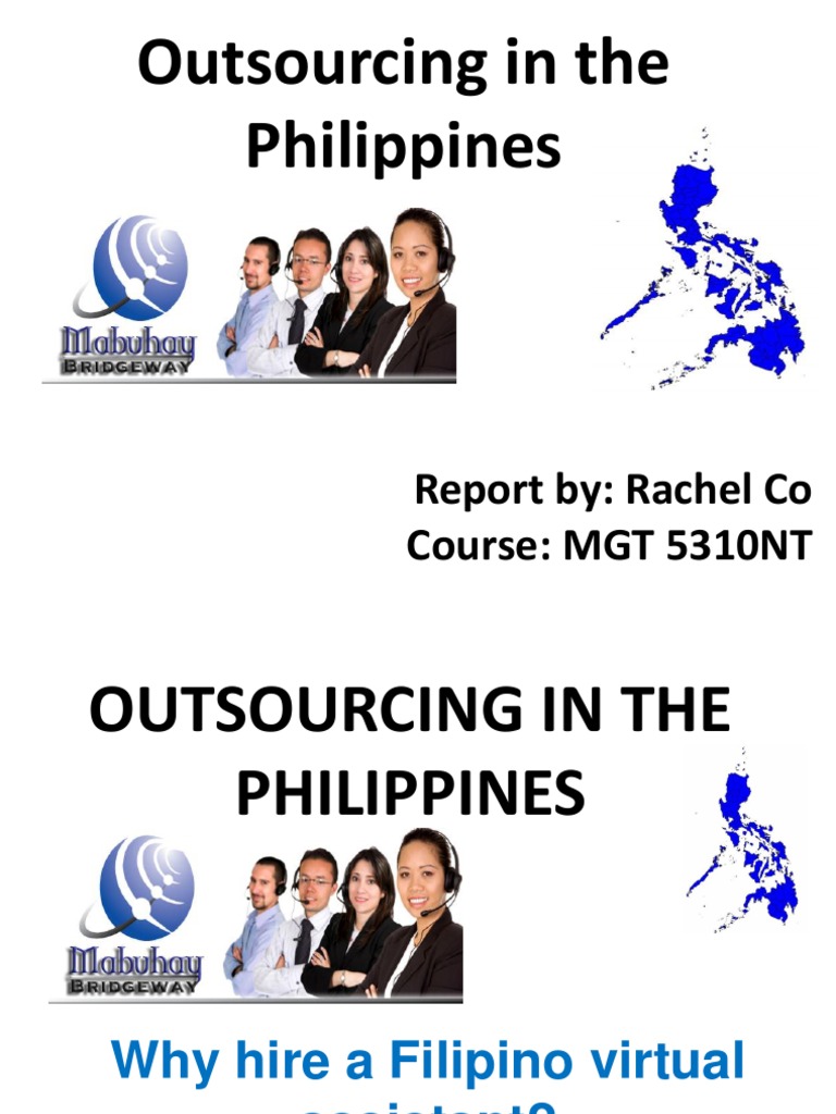 Outsourcing in The Philippines | PDF | Outsourcing | Philippines