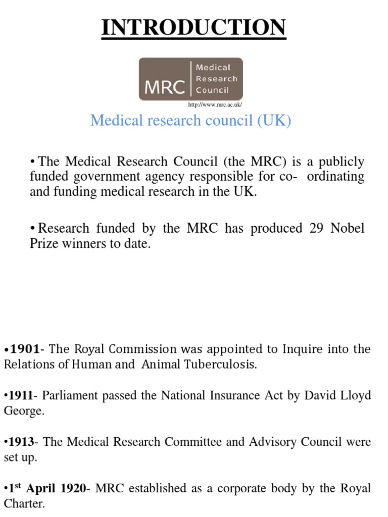 MRC Uk | PDF