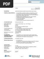 SIGMADUR 550: Durable Polyurethane Finish | PDF | Paint | Varnish