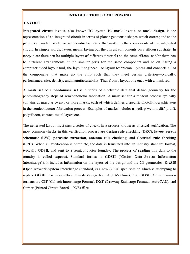 Micro Wind | Download Free PDF | Integrated Circuit | Cmos