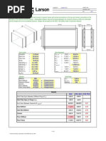 Duct Stiffener Design | Bending | Stress (Mechanics)