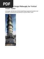Sample Design Calculations of Foundation For Vertical Vessel | PDF ...
