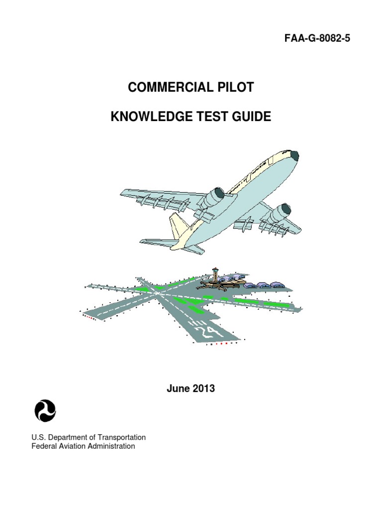 Commercial Pilot Knowledge Test Guide: FAA-G-8082-5 | PDF | Flight ...