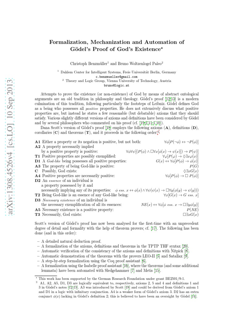 Godel's Proof | PDF | Mathematical Proof | Logic