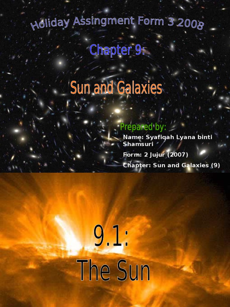 Sun, Stars, and Galaxies Overview | PDF | Stars | Supernova