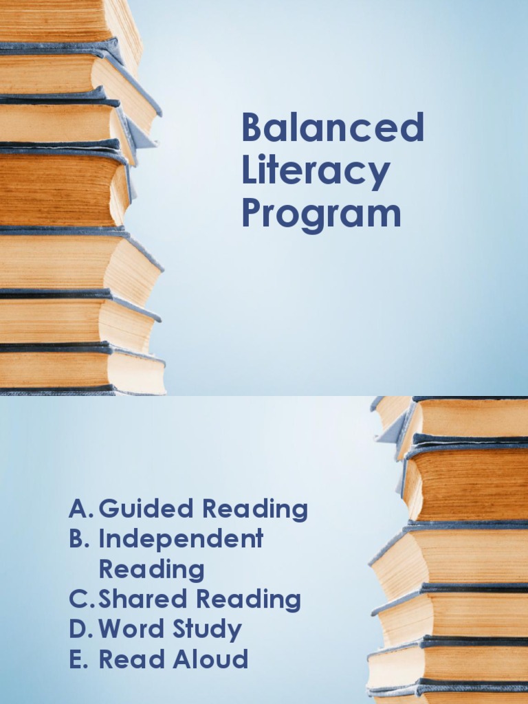 Balanced Literacy Program | PDF | Reading (Process) | Literacy