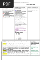 Me and Uncle Romie Lesson Plan | PDF | Reading Comprehension | Cognition