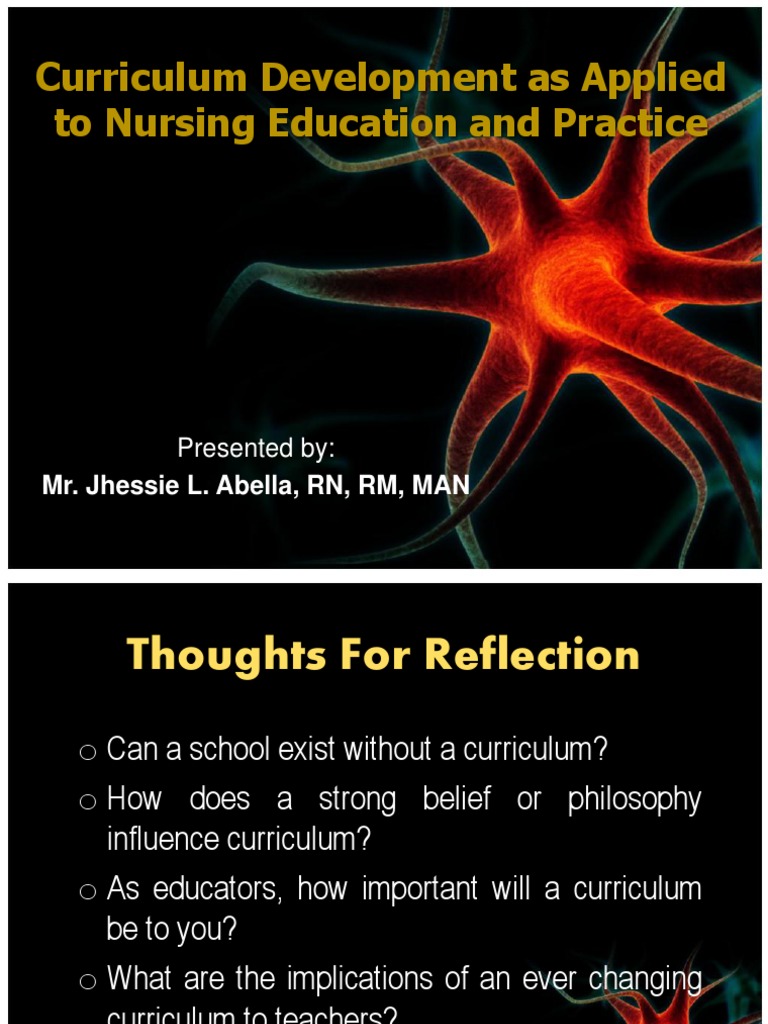 Nursing Curriculum Development | PDF | Philosophy Of Education | Curriculum