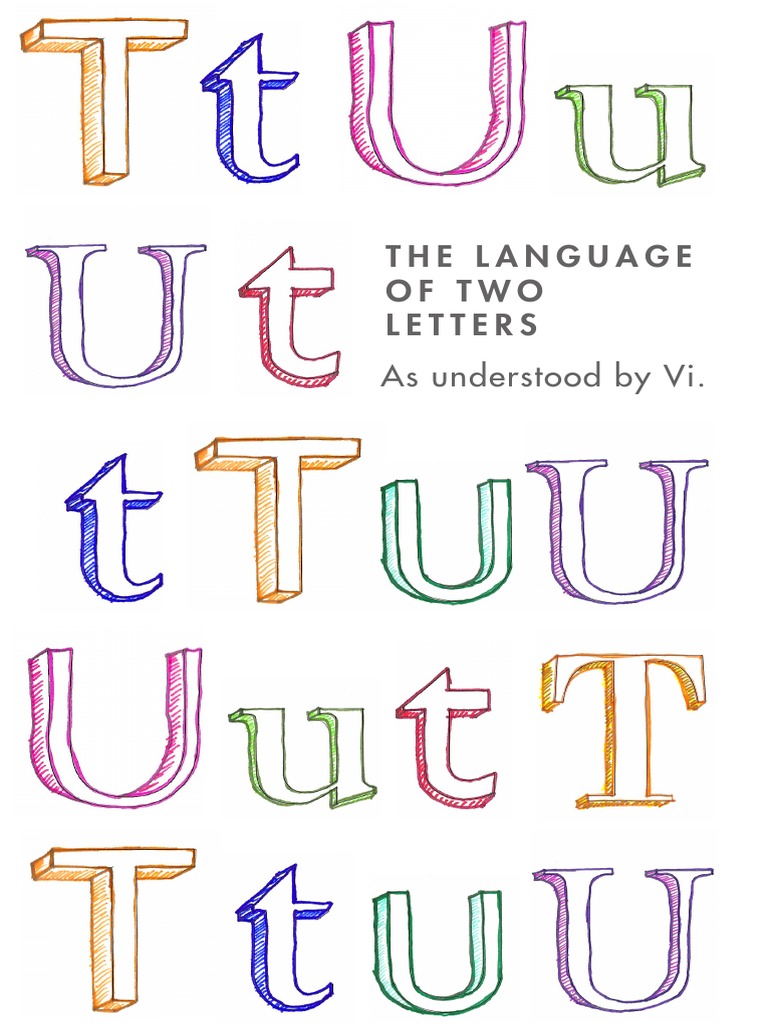 The Language of Two Letters | PDF | Sans Serif | Typefaces