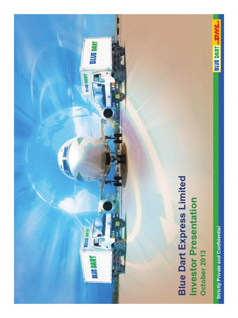 BlueDart Presentation | Cargo | Logistics