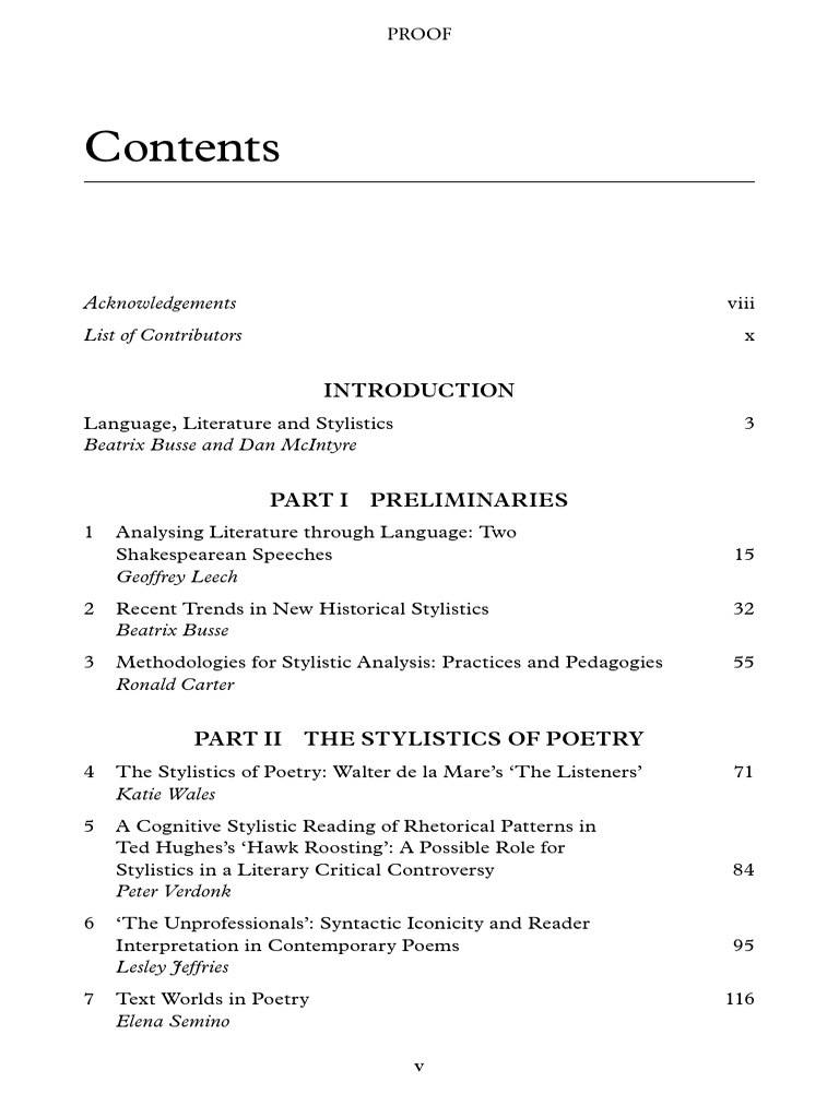 Language and Style | PDF | Linguistics | Poetry