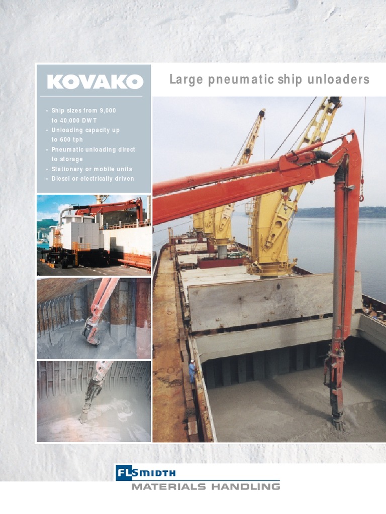 Ship Unloader Largepneumatic | PDF | Ships | Pipeline Transport