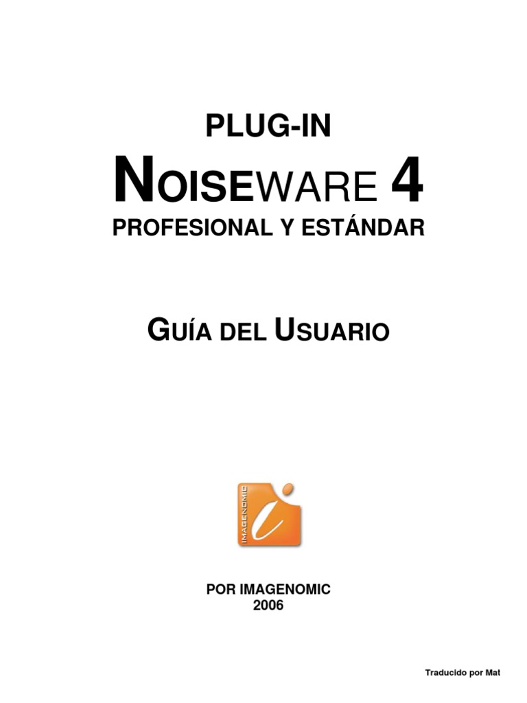Manual Noiseware Español | PDF | Ventana (informática) | Point and Click