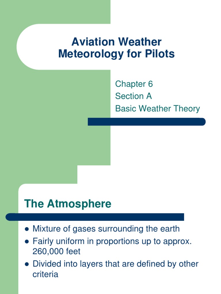 Aviation Weather Basics and Theory | PDF | Thunderstorm | Cloud