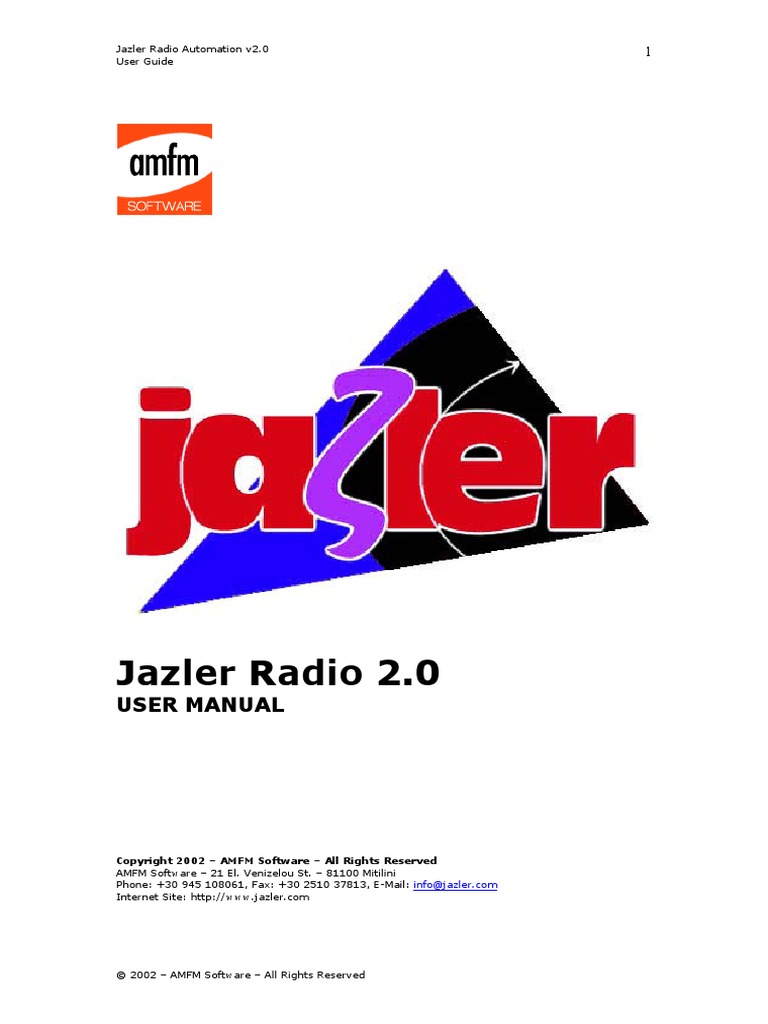 Jazler 2.0 | PDF | Backup | Databases