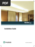 Axon Cladding Installation Guide | PDF | Framing (Construction) | Screw