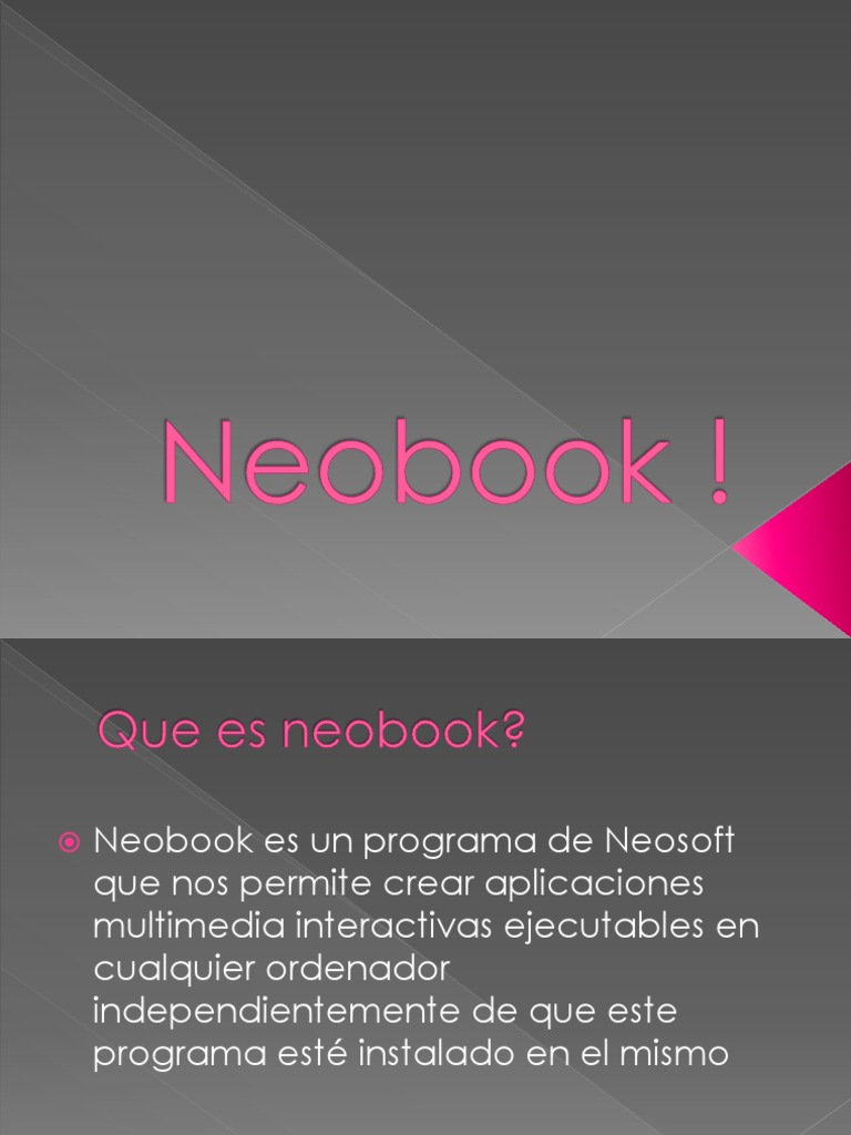 Neobook ! | PDF