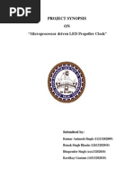 Arduino Nano Propeller LED Analog Clock Syn PDF | PDF | Arduino | Power ...