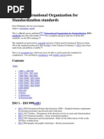 List of ISO Standards | PDF | Technology & Engineering