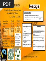 Starbucks Espresso Menu & Prices | PDF