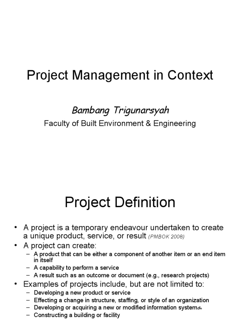 Understanding Project Management Essentials | PDF | Project Management ...
