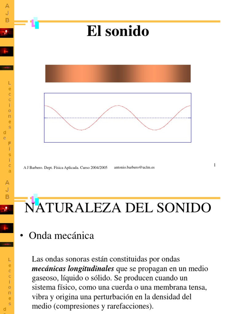 Sonido | PDF | Sonido | Olas