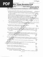 Advanced Computer Network Sample Question Paper | PDF | Ip Address | I Pv6
