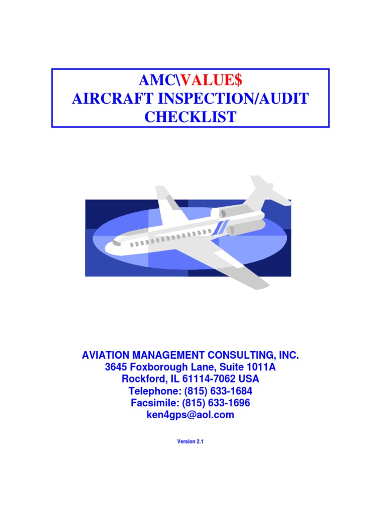 Checklist | PDF | Avionics | Aircraft