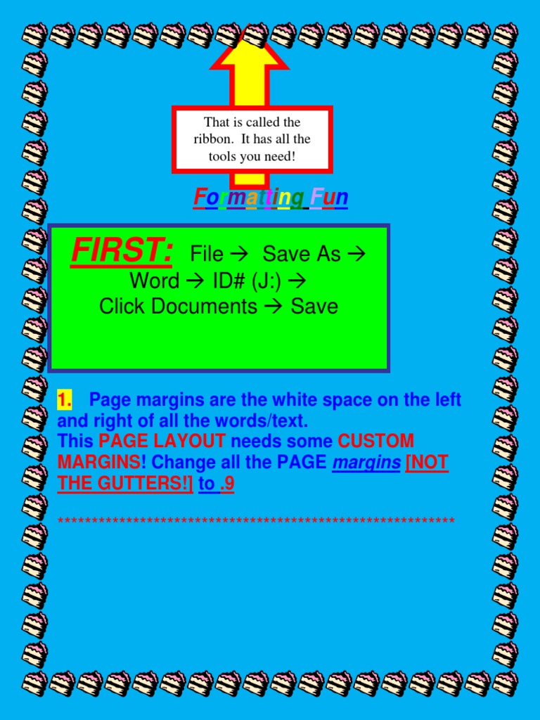 Fun Formatting Activities in Word | PDF | Latin Alphabet | Writing