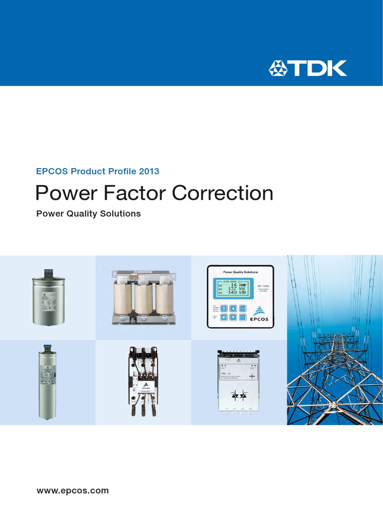 Catalogo General de Productos EPCOS 2013 | PDF | Ac Power | Capacitor